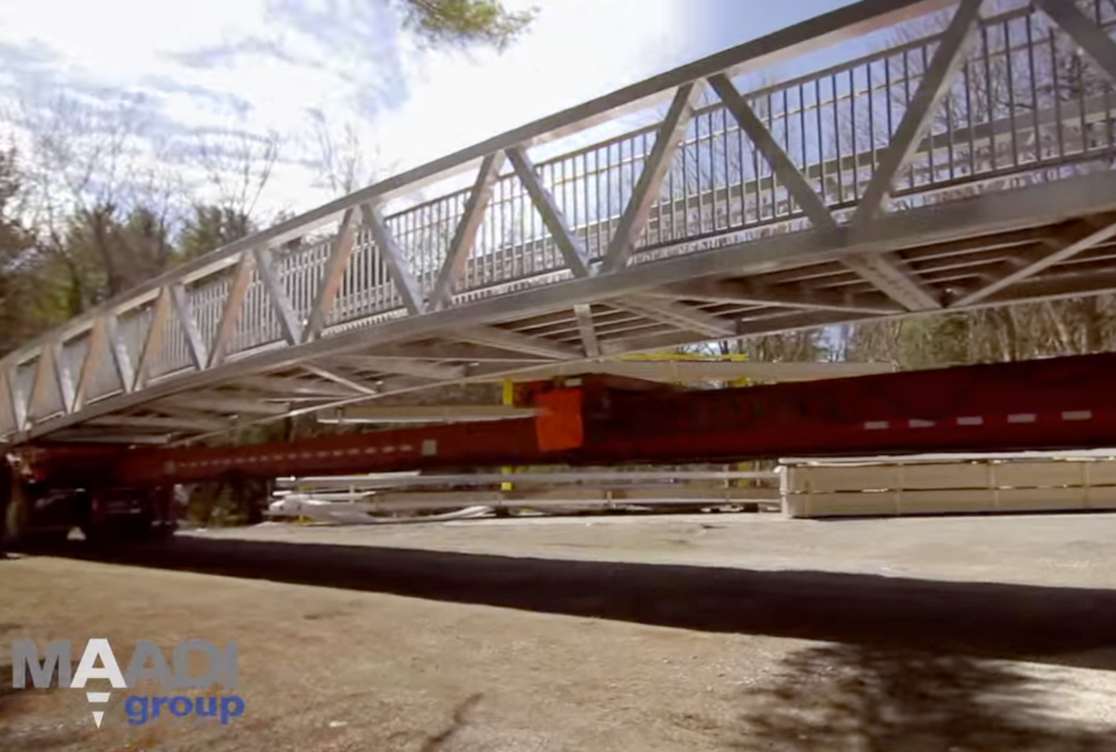 Video: Aluminum Bridge Provides Pedestrian Gateway to New TD Place ...