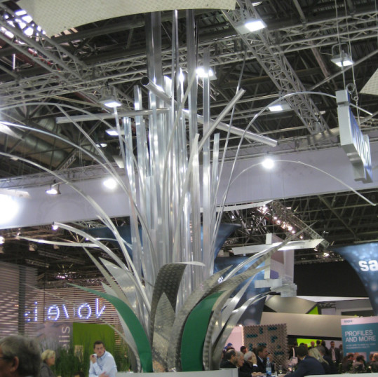 Dramatic Displays at ALUMINIUM 2014 - Light Metal Age Magazine