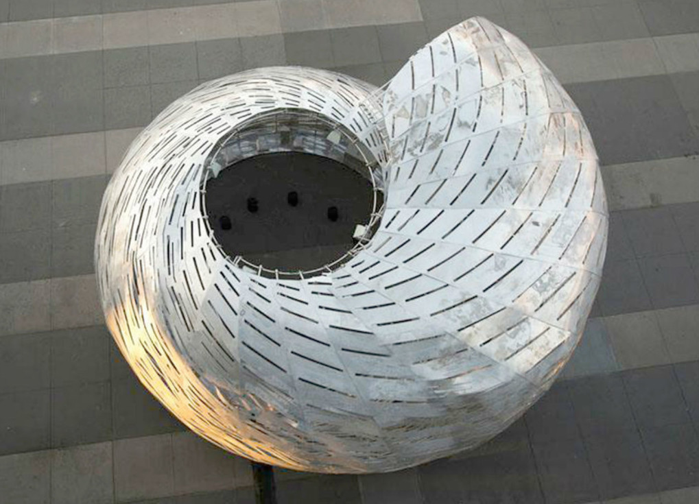 Satellites Sing in Aluminum Sea Shell - Light Metal Age Magazine