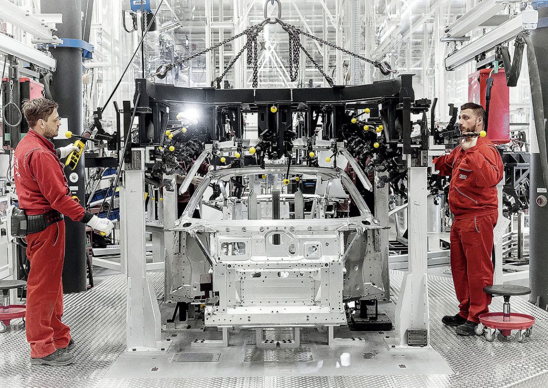 New Audi R8 Spyder Features Multi-Material Frame - Light Metal Age Magazine