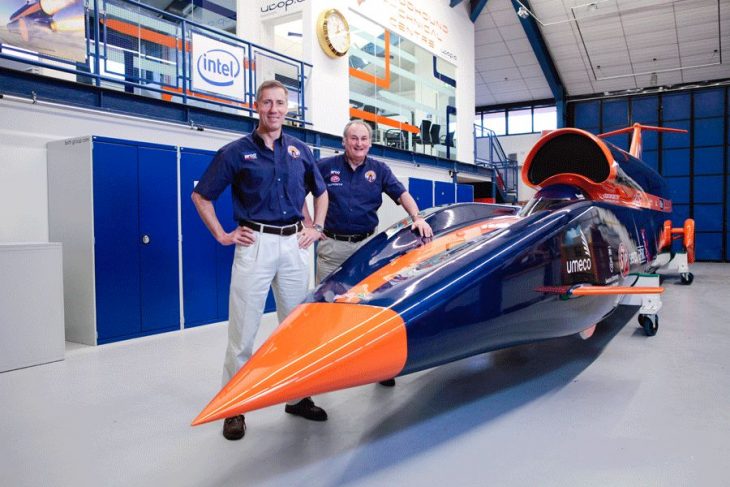 Bloodhound Race Car to Make First Public Run - Light Metal Age Magazine