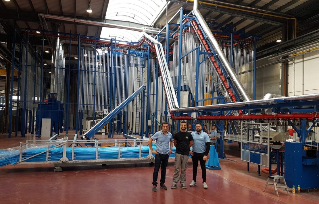 Cortizo Adds New Vertical Powder Coating Line - Light Metal Age Magazine