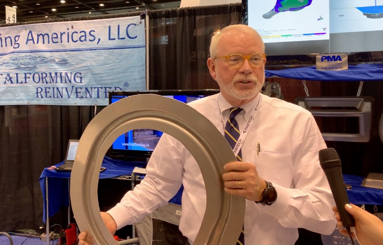 FABTECH 2019 – New Hydroforming Process for Complex Components - Light ...