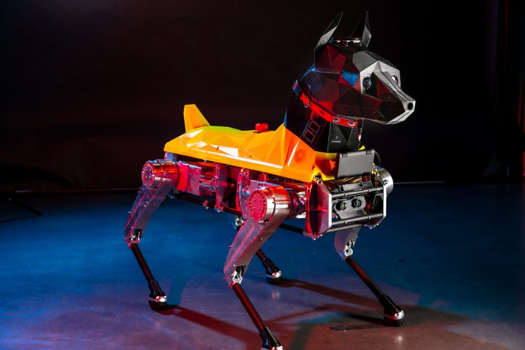 Astro the Robodog Stands on Aluminum - Light Metal Age Magazine
