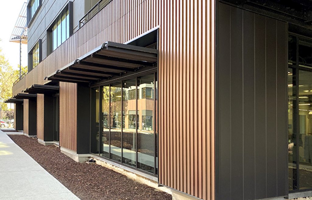 Linetec's Copper Anodize Façade Shines in Silicon Valley - Light Metal ...