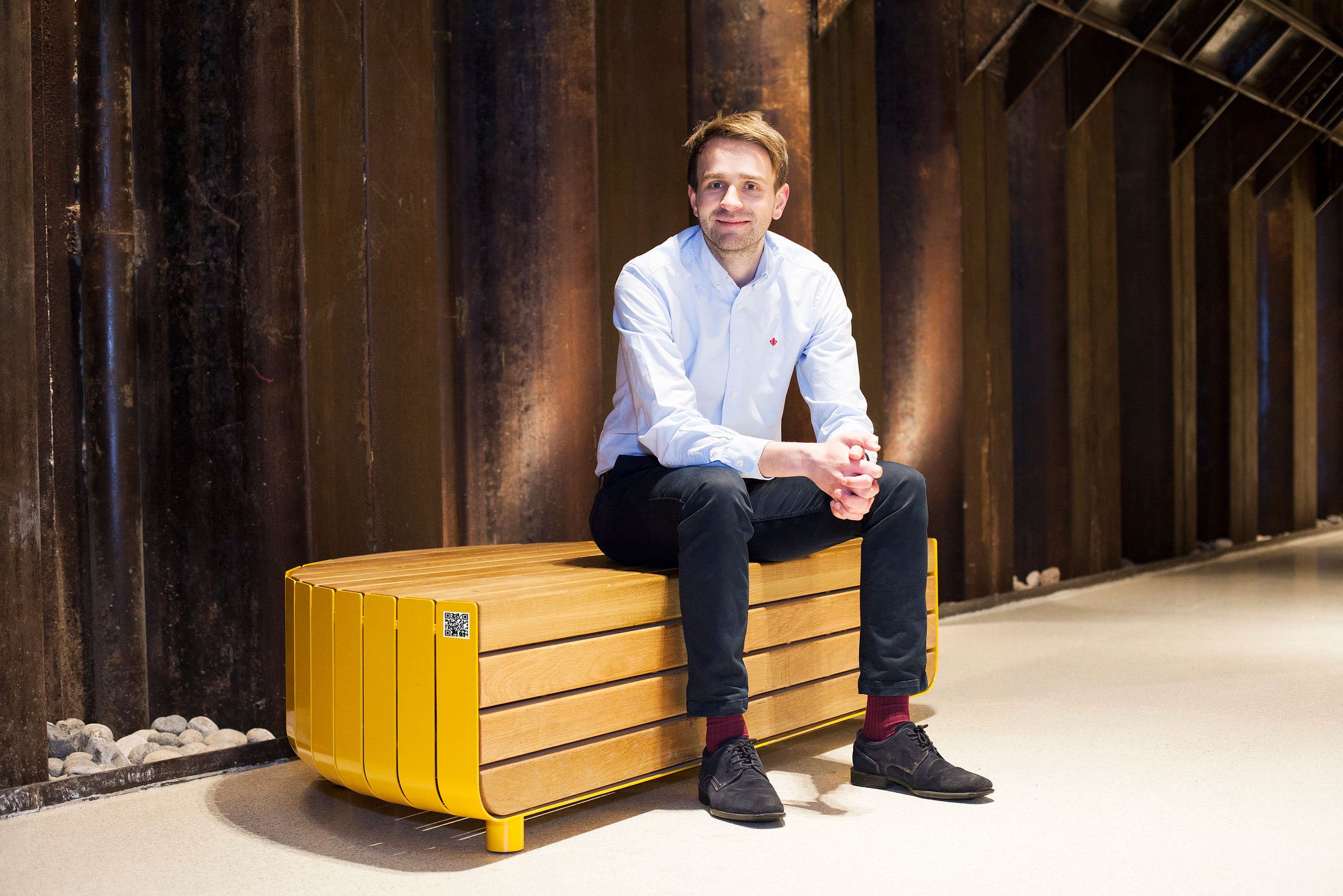 vestre-bench_w_qr-code - Light Metal Age Magazine