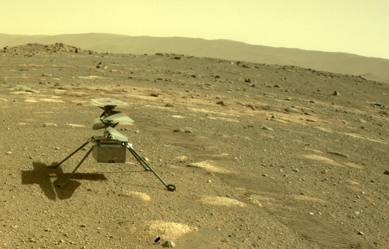 Ingenuity Helicopter's First Flight on Mars Supported by Aluminum ...