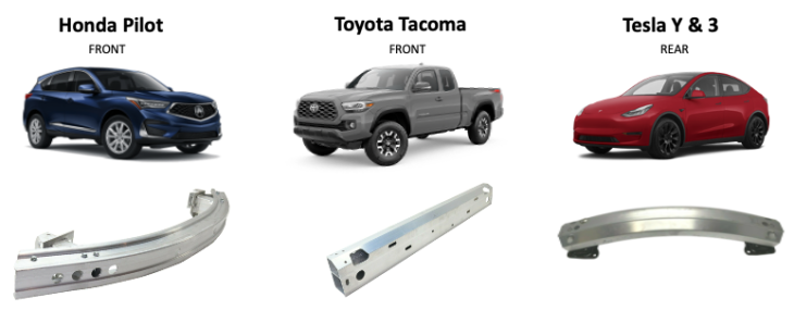 Aluminum Extrusions Prove Superior in Bumper Systems - Light Metal Age ...