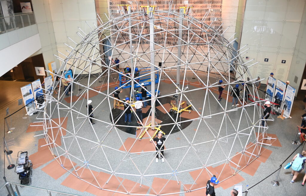 Extruded Aluminum Geodesic Dome Gets a New Life - Light Metal Age Magazine