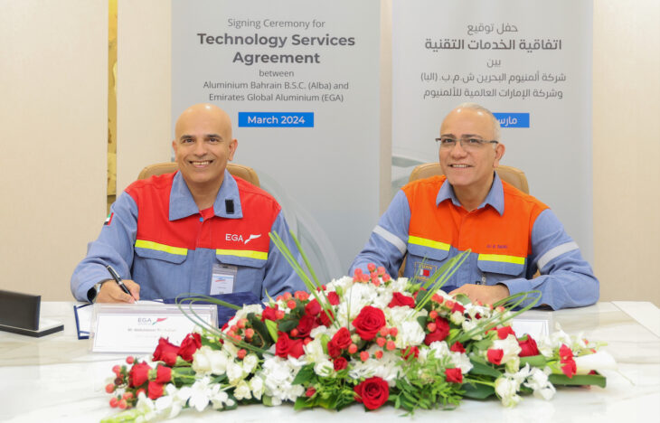 Alba and EGA Sign Technology Service Agreement for Reduction Line 6 ...