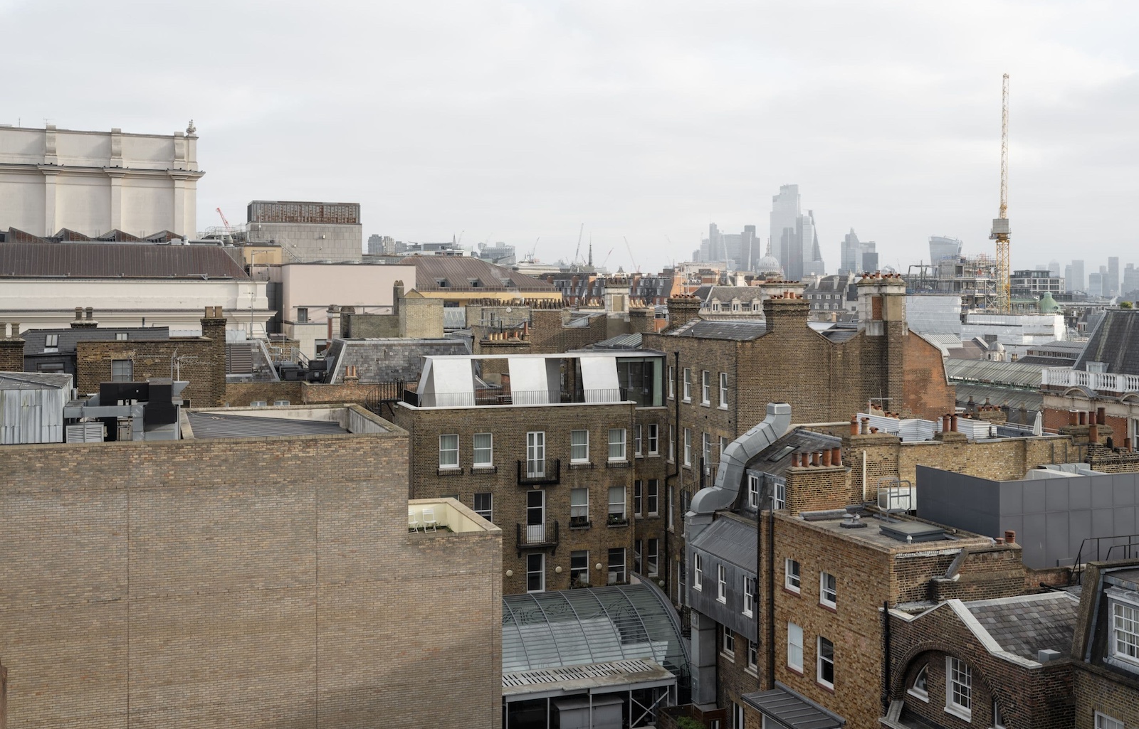 Bold Addition to Covent Garden: A Rooftop Aluminum Pavilion - Light ...